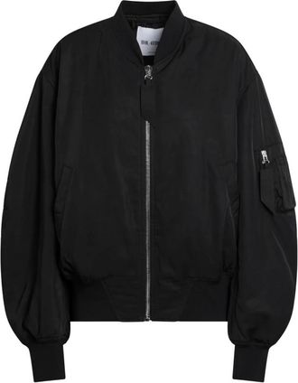 The Attico Femme, Vestes, Noir, Taille: 38 FR Bomber Jacket