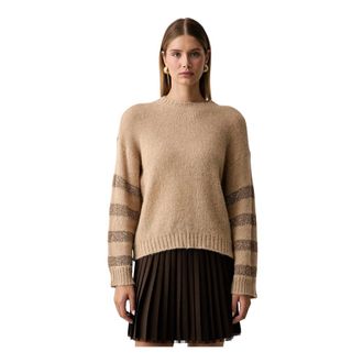 Twinset Damen, Strickwaren, Beige, XSGr&ouml;&szlig;e