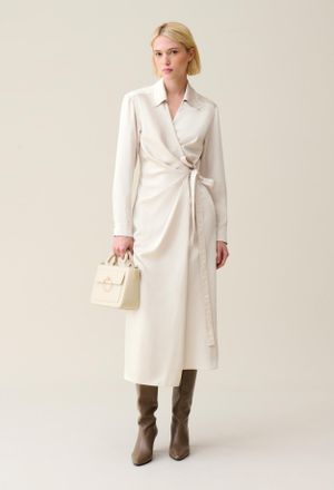 Claudie Pierlot Robe midi portefeuille