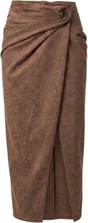 Diesel DE Dasli Fsj1 - - Skirts - Damen - Braun - W28