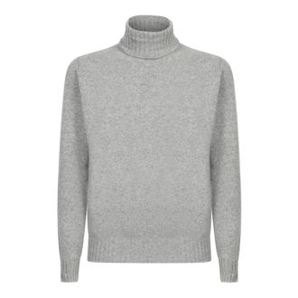 Dell'Oglio Graue Strickwaren f&uuml;r M&auml;nner Aw24 - - Knitwear - Herren - Grau - XL
