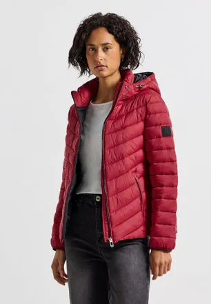 Street One Steppjacke mit Kapuze mit Gummizug