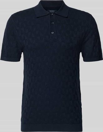 Mc Neal Regular Fit Poloshirt mit Strukturmuster