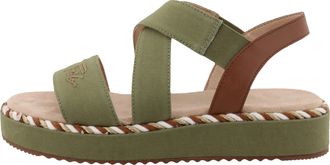 Tom Tailor Tom Tailor Damen 9590200006 Sandale, Green, 41 EU