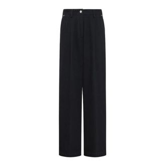 Momoni Dango Wide Hosen - - Trousers - Damen - Schwarzk - 2XS