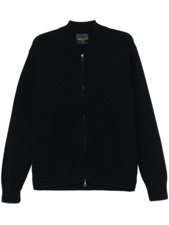 Roberto Collina cardigan en laine - Bleu