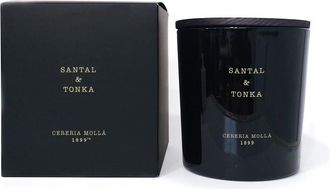 Cerer&iacute;a Moll&aacute; CERER&Iacute;A MOLLA 1899 | XL Kerze Santal & Tonka | 3-Docht Aromakerzen | 80 Stunden Brenndauer | Nat&uuml;rliche Duftkerze | Recycelbare Verpackung | Handgemac