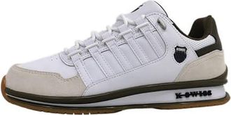 K-Swiss Baskets Basses Rinzler GT pour Homme, Gomme de Teck Blanc, 43 EU