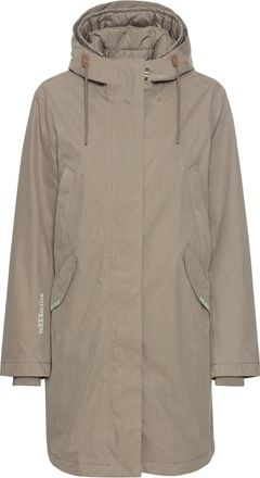 Camel Active Damen teXXXactive Funktionsmantel aus einem Baumwollmix Salbei Grün, womenswear-42