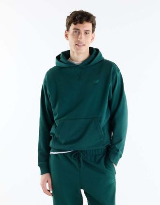New Balance Athletics hoodie en molleton bouclette vert nordique