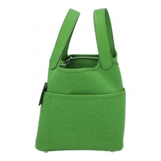 Herm&egrave;s Pre-owned Leder Handtaschen - - Pre-owned - Damen - Gr&uuml;n - ONE SIZE