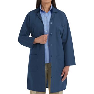 Red Kap Damen Laborkittel, Marineblau, Medium