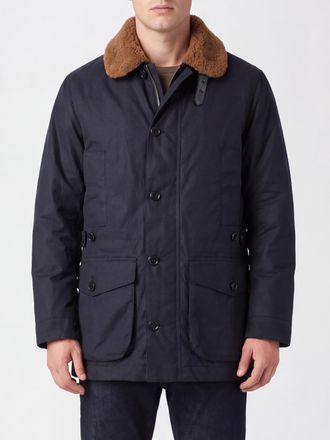 Barbour Parka imperm&eacute;able en coton cir&eacute; avec col garni de fourrure