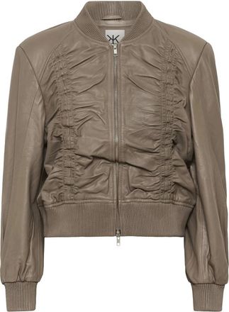 Karen by Simonsen Femme, Vestes, Brun, Taille: 36 FR Bomber Jacket