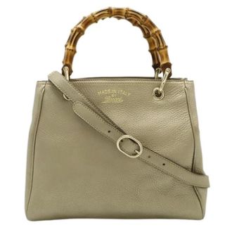 Gucci Pre-owned Bamboo Small 2way Bag - - Pre-owned - Damen - Beige - ONE SIZE
