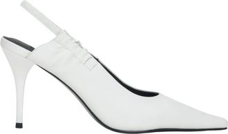 Estro & Luminara Femme, Chaussures, Blanc, Taille: 38 EU Escarpins Slingback Pointus