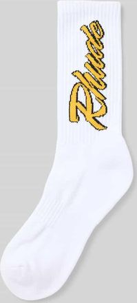 Rhude Socken aus Baumwoll-Mix