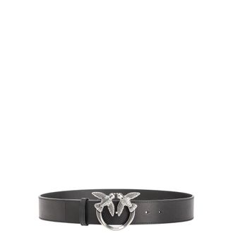 Pinko Love Berry H4 Belt Vitello - - Accessories - Damen - Schwarzk - S