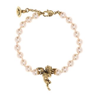 Vivienne Westwood Putti Perlenarmband - - Accessories - Damen - Wei&szlig; - ONE SIZE