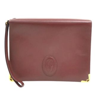 Cartier Pre-owned Cuir pochettes-minaudieres - unisex - Pre-owned - Rouge - Taille: ONE Size