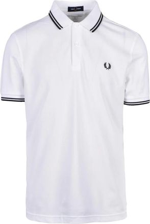 Fred Perry Homme, Tops, Blanc, Taille: XL Polo