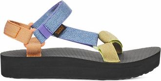 Teva Damen Mittelform Universal Sandals, Metallic Lilac Multi, 38 EU