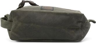 Filson trousse de toilette &agrave; patch logo - Vert