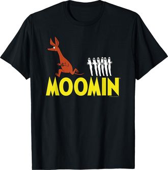 Moomin Mumin Sniff Running From The Spooky Hattifatteners T-Shirt