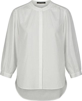 Luisa Cerano Damen Bluse aus Baumwollvoile