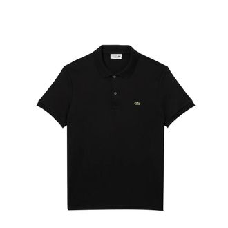Lacoste Regular Fit Pima Baumwoll-Polohemd - - Tops - Herren - Schwarzk - XL