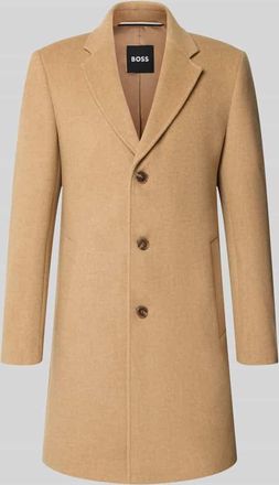 HUGO BOSS Slim Fit Funktionsmantel aus Woll-Mix Modell HYDE