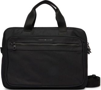 Tommy Hilfiger Laptoptasche Th Repreve Computer Bag AM0AM14149 Schwarz