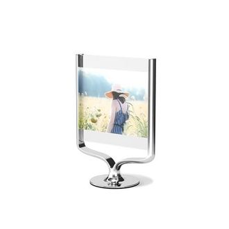 Umbra Wishbone Cadre Photo Rotatif en Aluminiun, Chrome