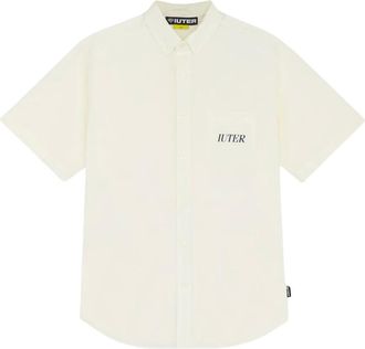 Iuter Iuter, Homme, Chemises, Beige, Taille: 2XL Camicia SS Battle Regular