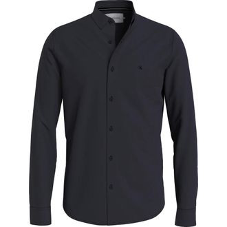 Calvin Klein Homme, Chemises, Bleu, Taille: XS Chemise Slim Stretch Popeline