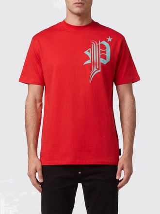 Philipp Plein T-shirt en coton avec imprim&eacute; graphique et logo au dos