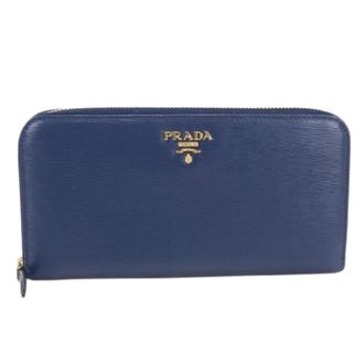 Prada Pre-owned Vintage Long Wallet - - Pre-owned - Damen - Blau - ONE SIZE