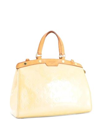 Louis Vuitton sac &agrave; main Brea &agrave; motif monogramm&eacute; - Jaune