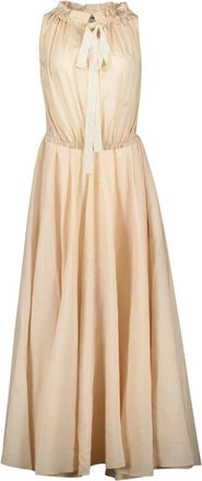 Patou Femme, Robes, Multicolore, Taille: 40 FR Striped Silk Maxi Dress