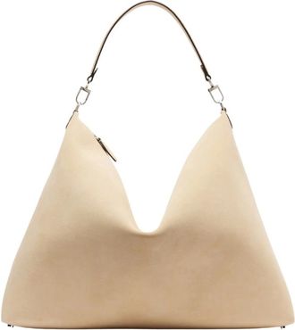 Toteme Femme, Sacs, Beige, Taille: ONE Size Bevel Shoulder Bag