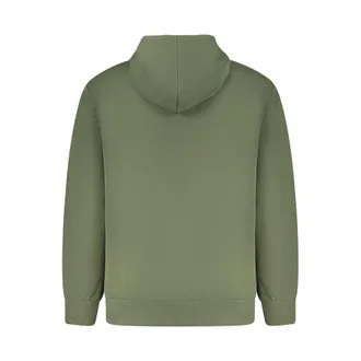 Timberland Logo-Printed Cotton-Blend Hoodie - Green