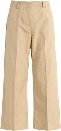 Max Mara Femme, Pantalons, Beige, Taille: 36 FR Wkdzircone Wide Pantalons