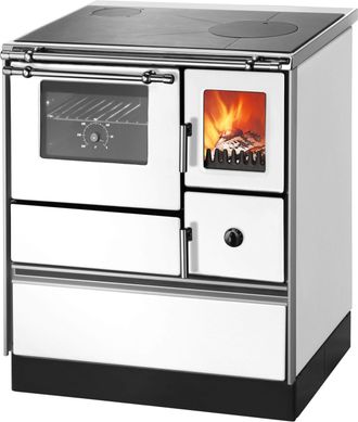 Wamsler Westminster Festbrennstoffherd K176 F/A links weiss