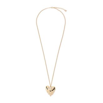 Amina Muaddi Halskette - Heartbreaker Necklace - Gr. unisize - in Gold - f&uuml;r Damen