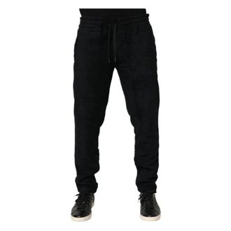 Dolce & Gabbana Homme, Pantalons, Noir, Taille: S Pantalons de surv&ecirc;tement