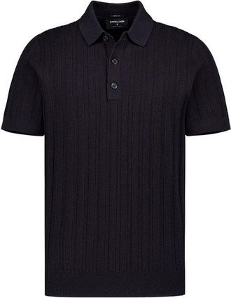 Strellson Herren Polo-Shirt schwarz