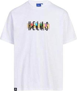 H&eacute;las. T-shirt imprim&eacute; Jazzy Tee en coton