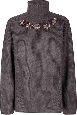 P.A.R.O.S.H. P. A.R. O.S. H. Pull Col Rond - Noir