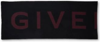 Givenchy T&uuml;cher & Schals - Givenchy Wool Logo Scarf - Gr. unisize - in Schwarz - f&uuml;r Damen