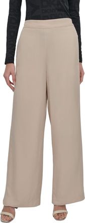 DKNY Womens CRNKL Dressing Cargo, Chino Khaki,L